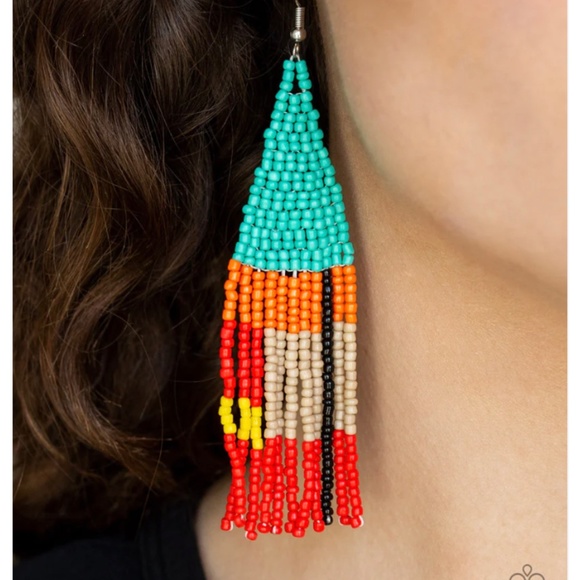 paparazzi | Jewelry | Paparazzi Spring Color Earrings Bright Vivid ...